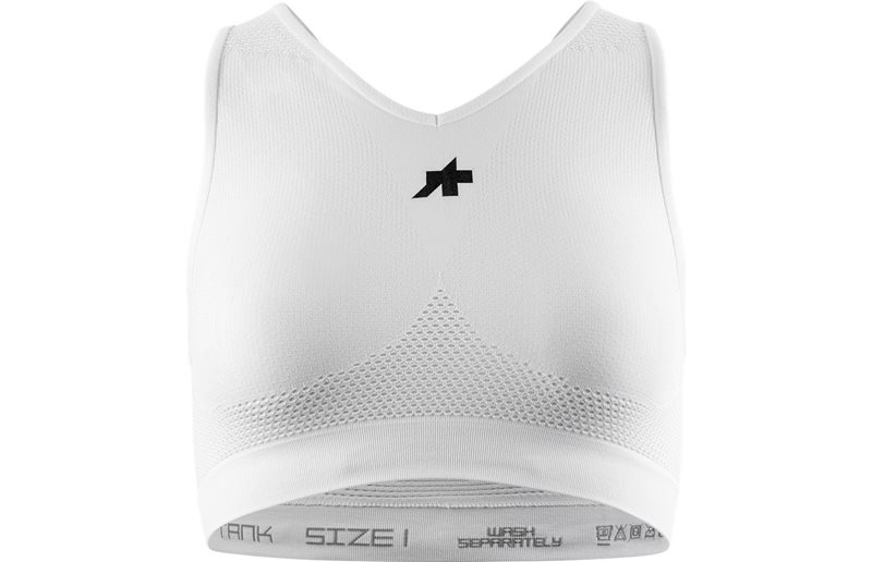 Underställ Assos Women's Cropped Tank Skin Layer P1 White Series ...