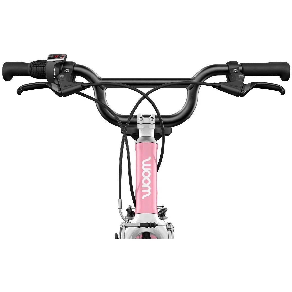 Barncykel Woom Go 4 Powder Pink 20" | Cykloteket.se