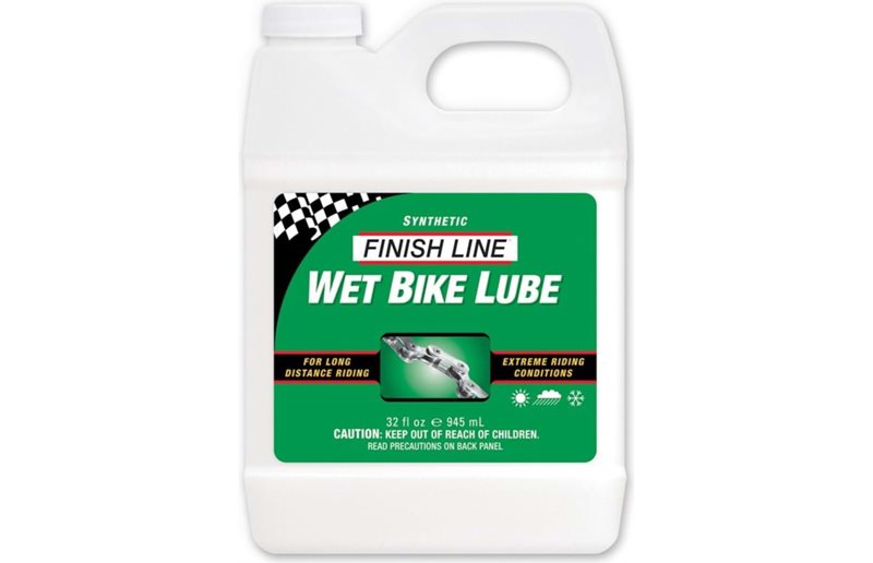 Kedjeolja Finish Line Wet Lube 950ml | Cykloteket.se