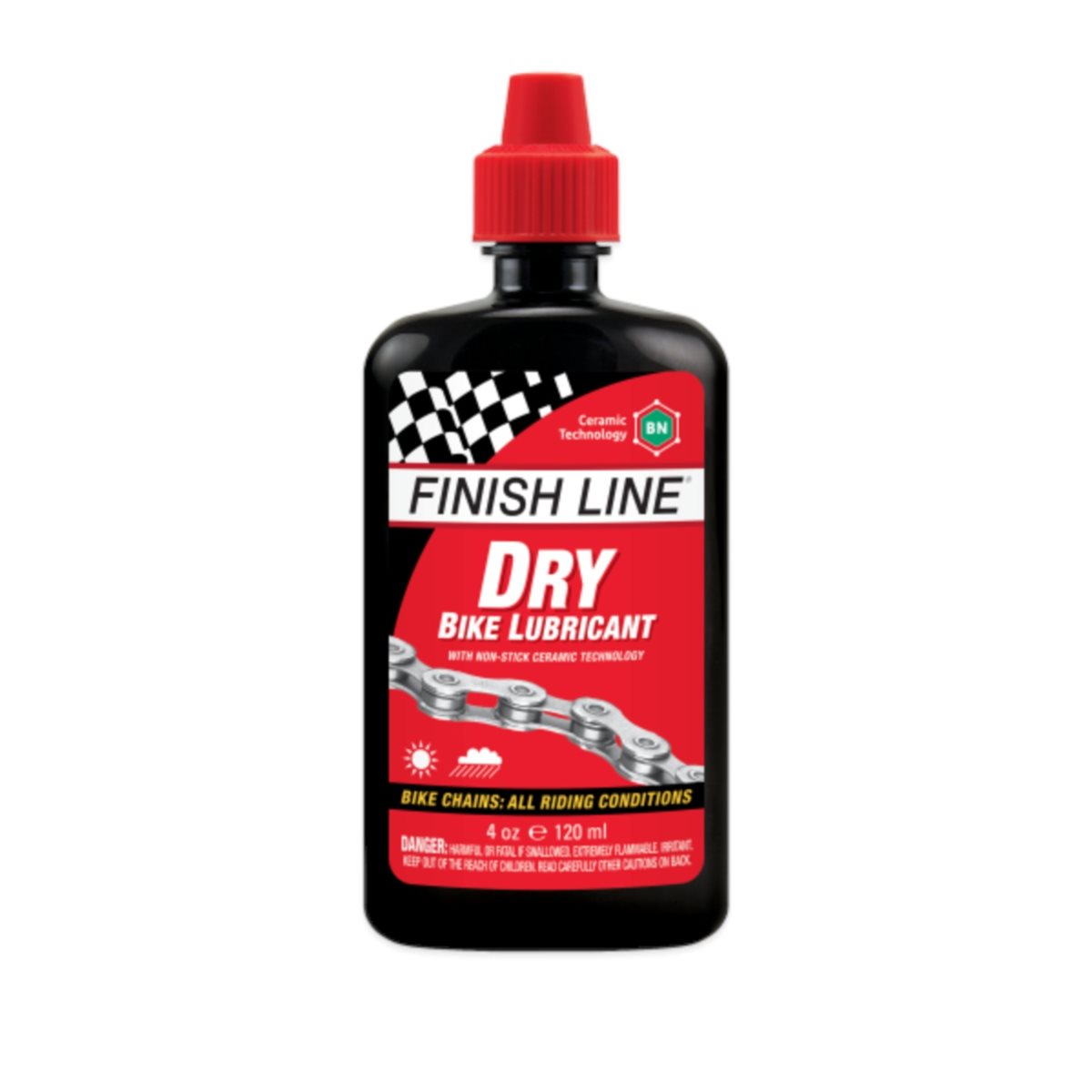 Kedjeolja Finish Line Dry Lube 60ml | Cykloteket.se
