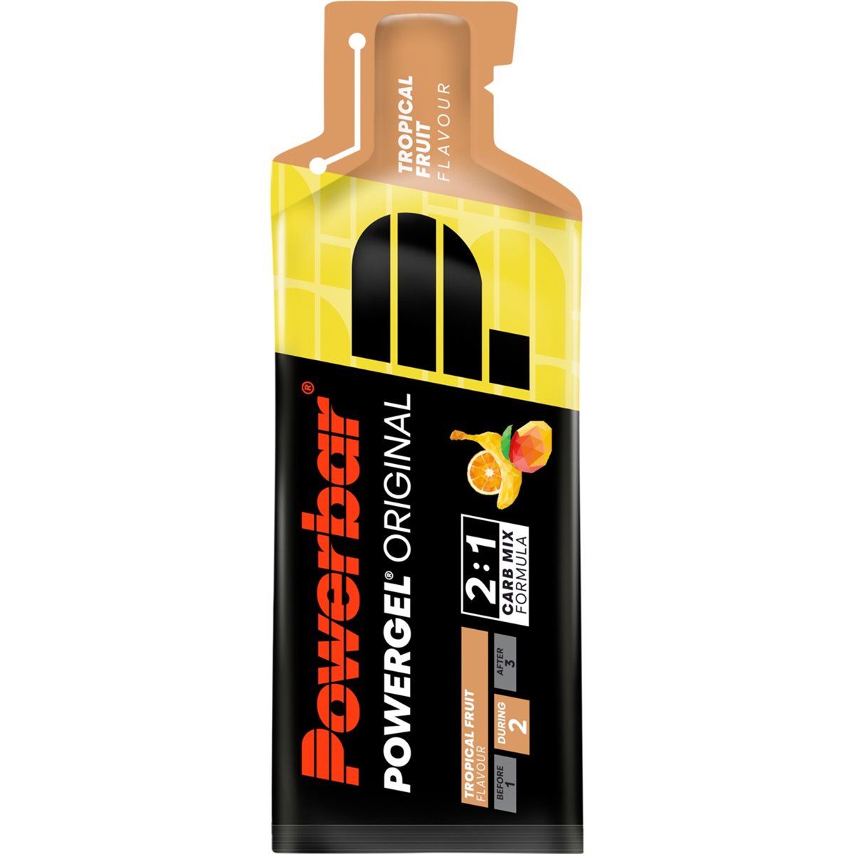 Energigel PowerBar PowerGel Original Tropical fruit 41gr | Cykloteket.se