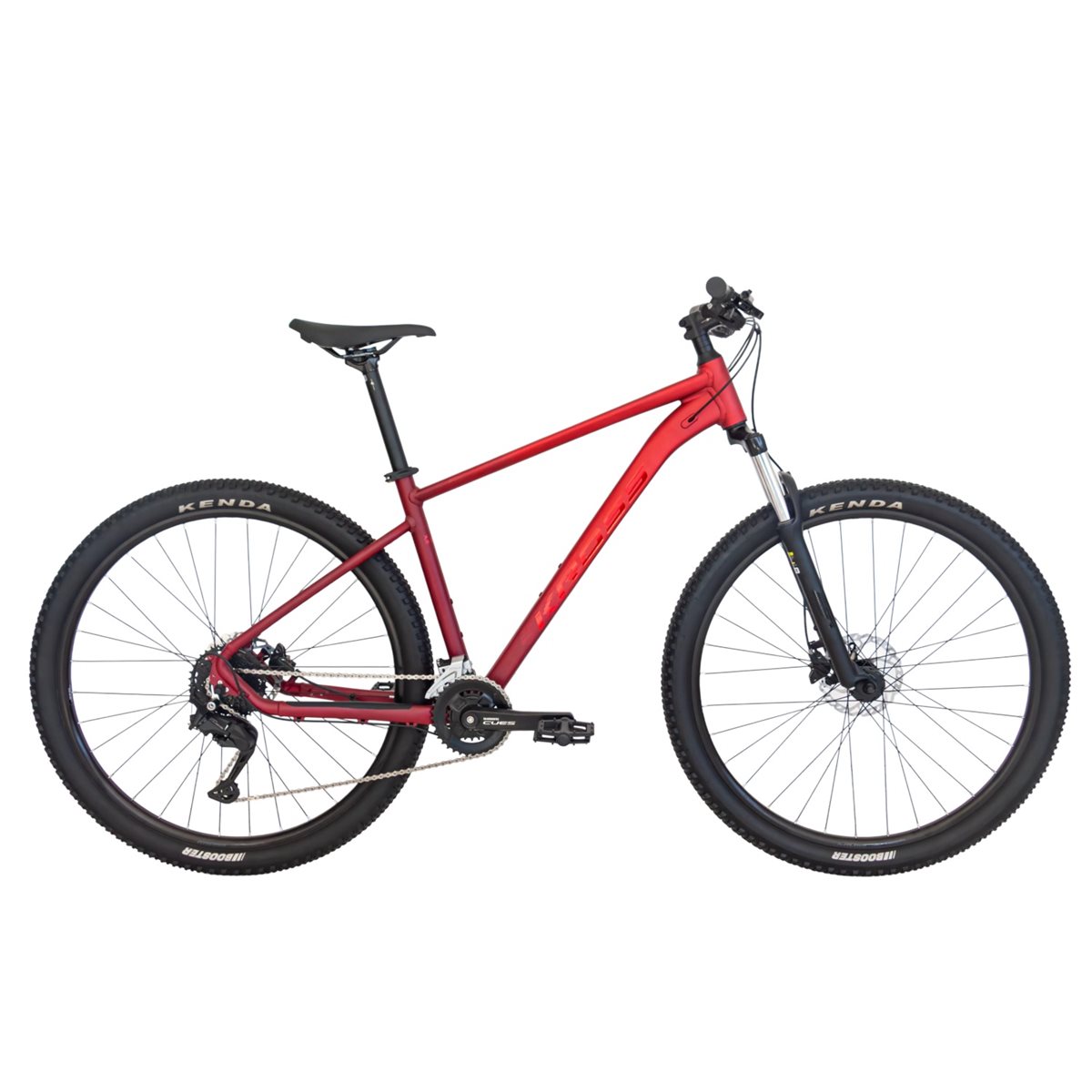 Hardtail MTB Kross Hexagon X300 Red/Burgundy | Cykloteket.se