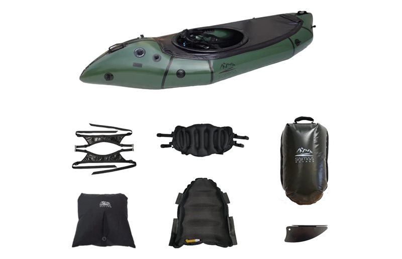 Larunpyora - Saimaa Kayaks Packraft Adventure Rapid Green merkiltä ...