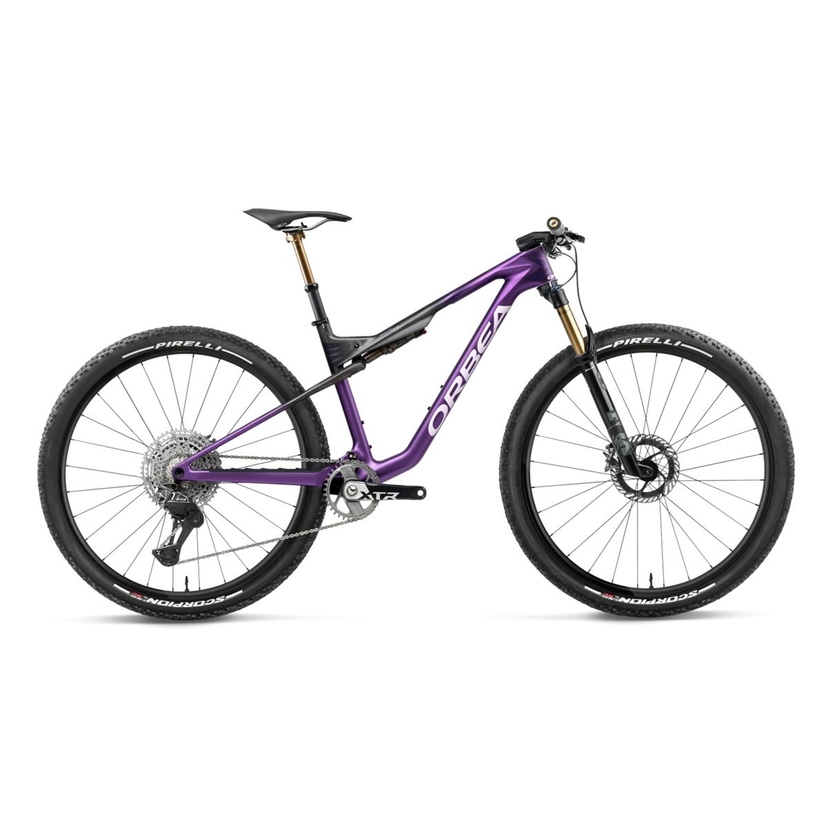 Köp Heldämpad MTB Orbea Oiz M-Team Factory Royal Plum/Diamond Black ...