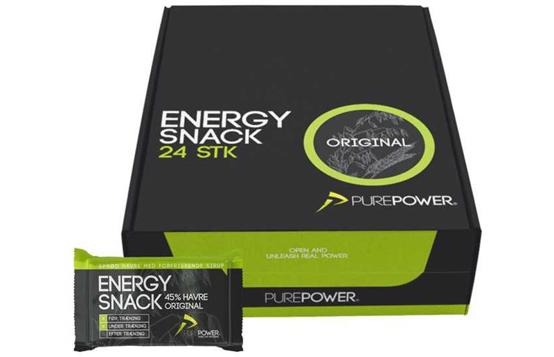 Purepower Energibar PurePower Energy Snack 60 g havre online